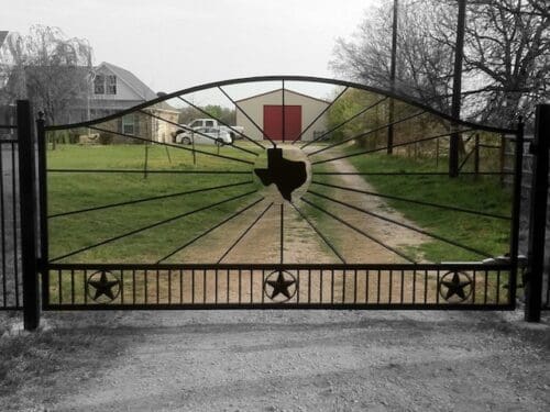 Gallery of Texas Themed Fence & Gate Designs