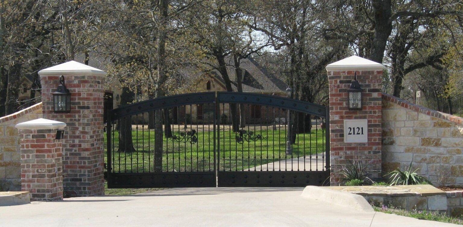 Wrought Iron Gates Dallas Fort Worth | Buzz Custom Fence