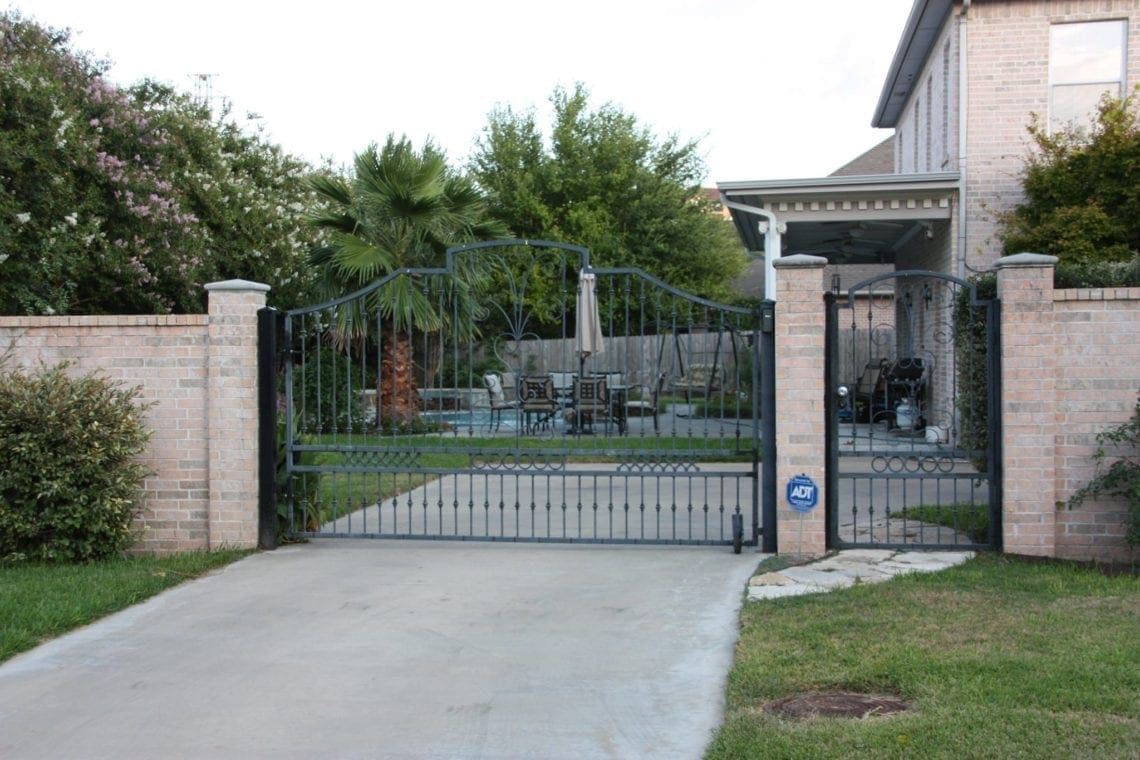 Wrought Iron Gate Installation in Dallas - Fort Worth